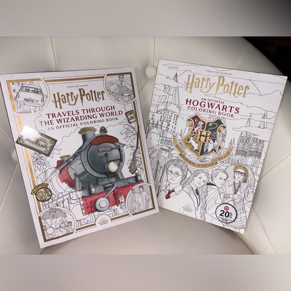 Warner Bros. | Toys | Harry Potter Coloring Books Set | Poshmark